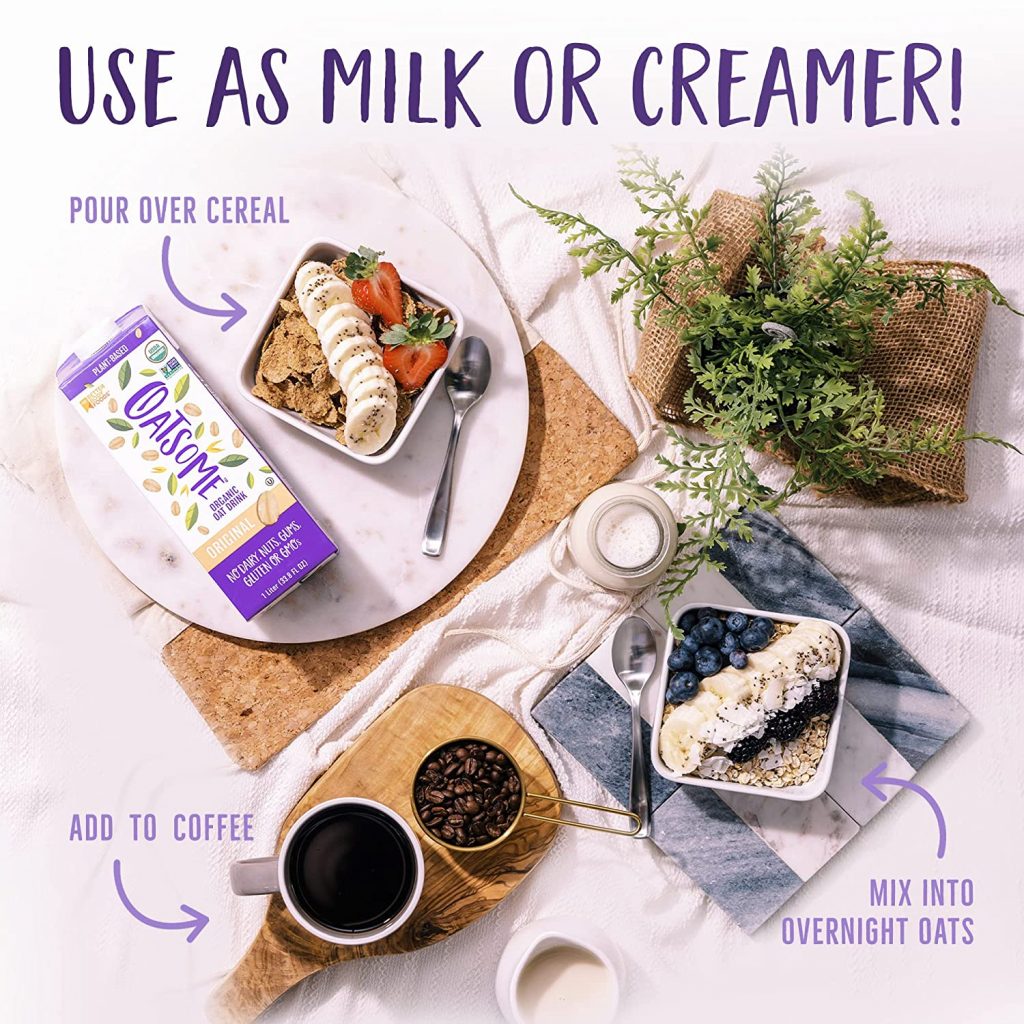 Thức uống hữu cơ từ yến mạch Oatsome, vị nguyên bản Original - IVAR ...